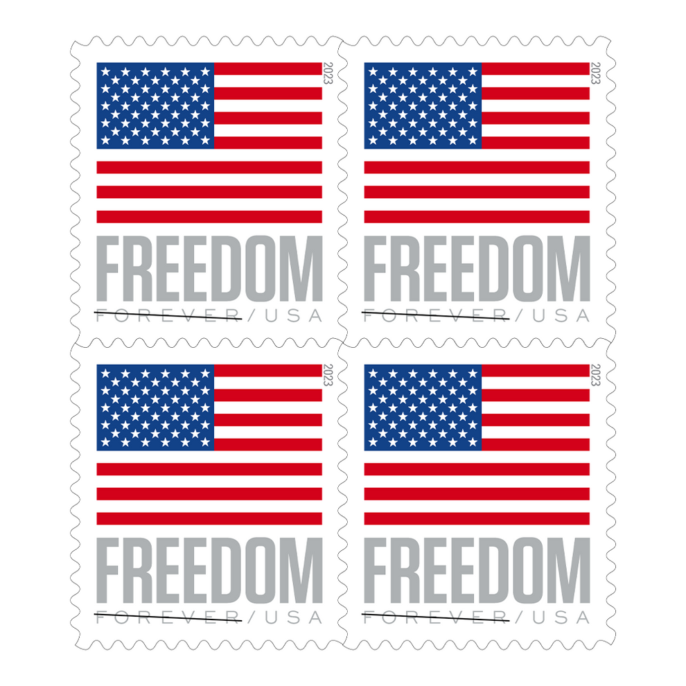 Forever Stamp - FREEDOM Flag – ShopFabuLux.com